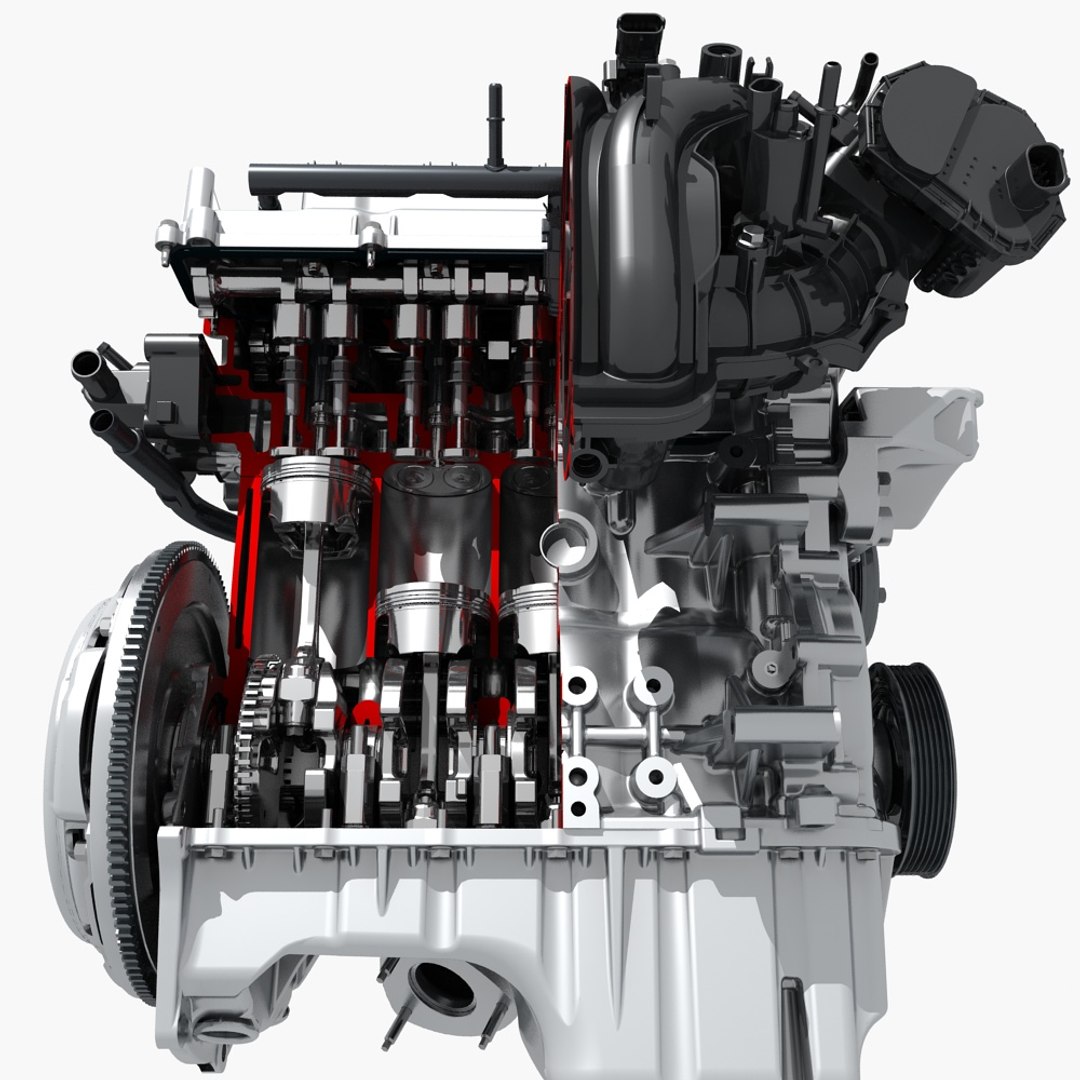 Engine cut model - TurboSquid 1241161