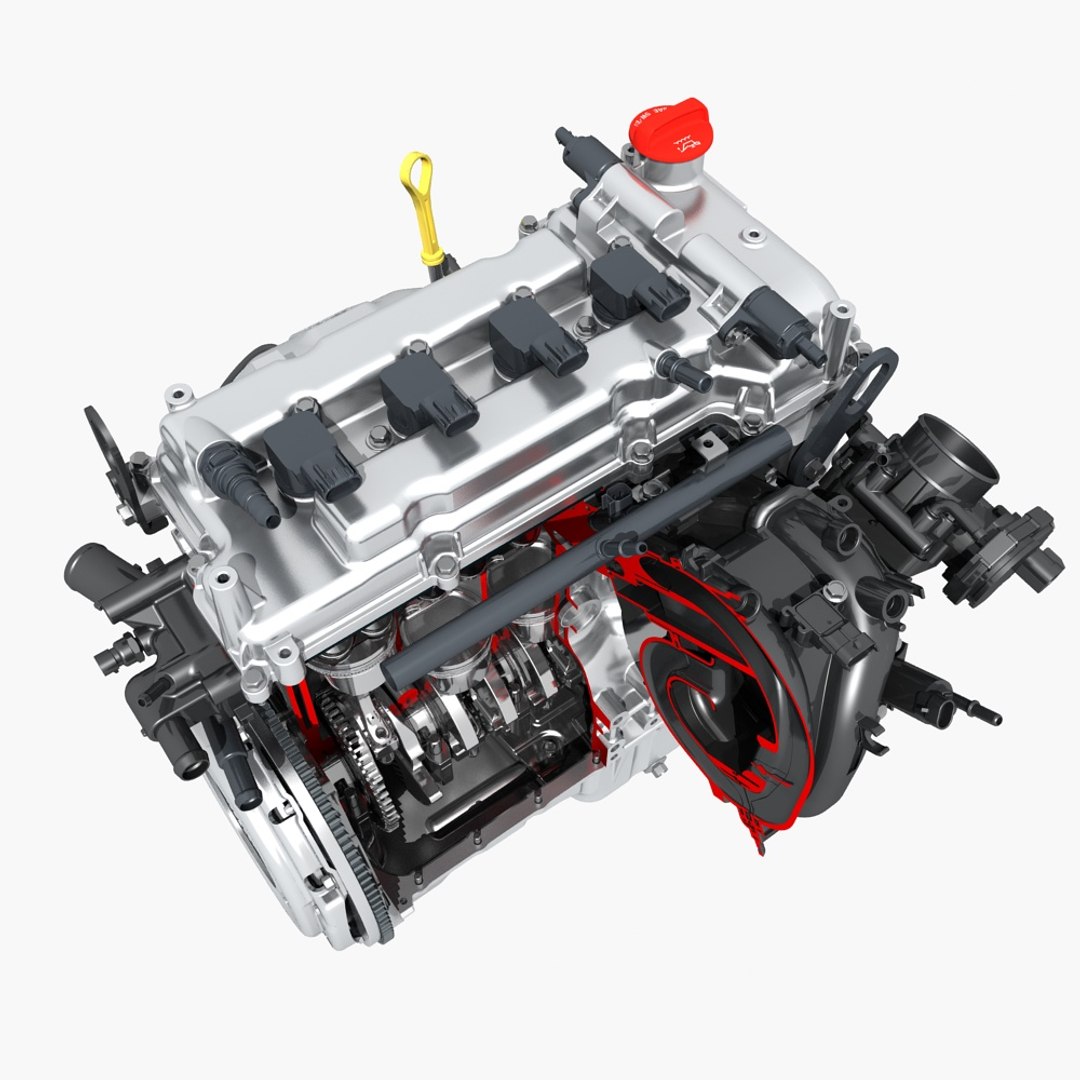 Engine cut model - TurboSquid 1241161