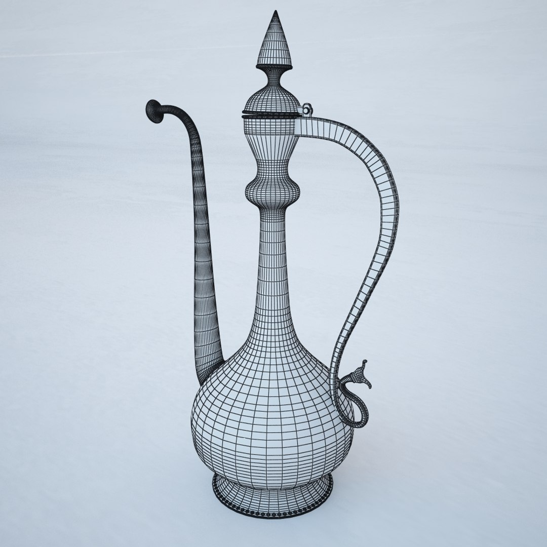 Arabian Jug 3d Max