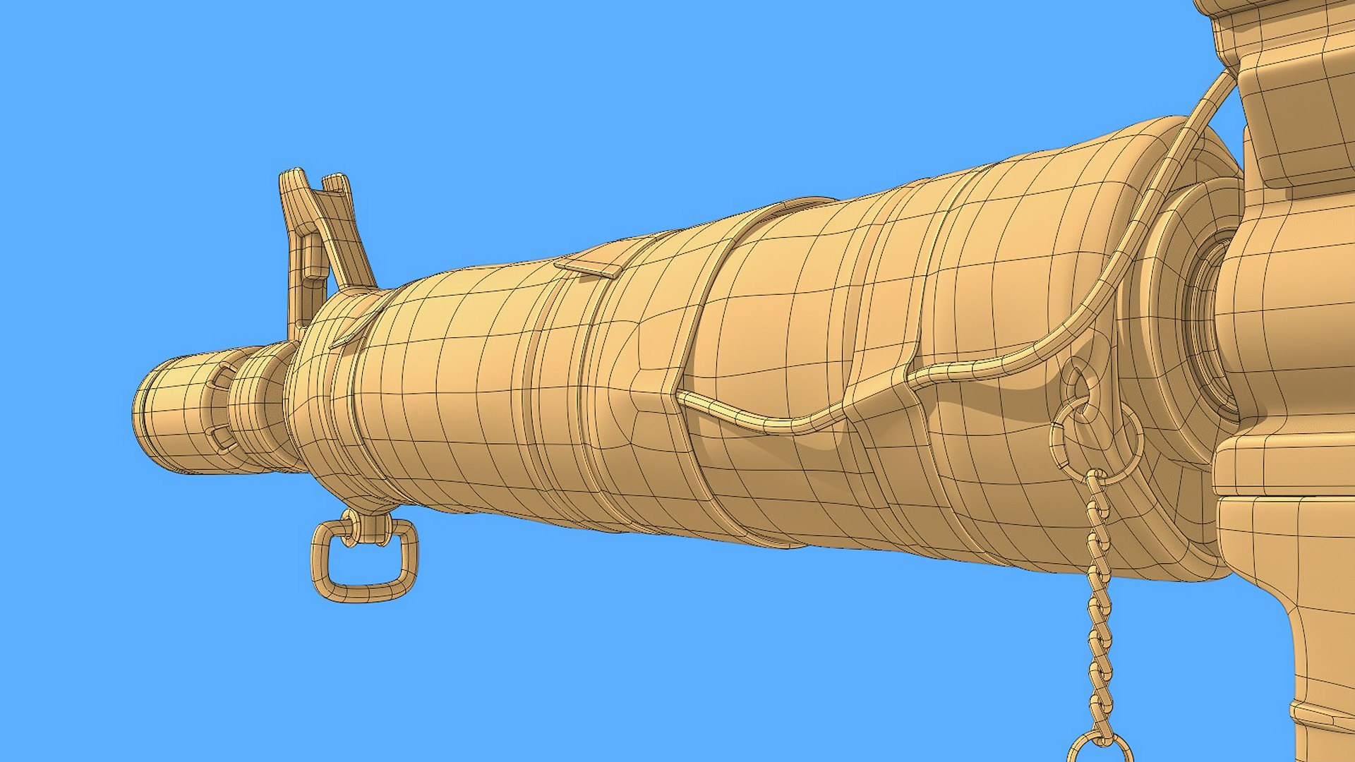 Peace Rifle - Realistic Post Apocalyptic Sci-fi assault rifle model ...