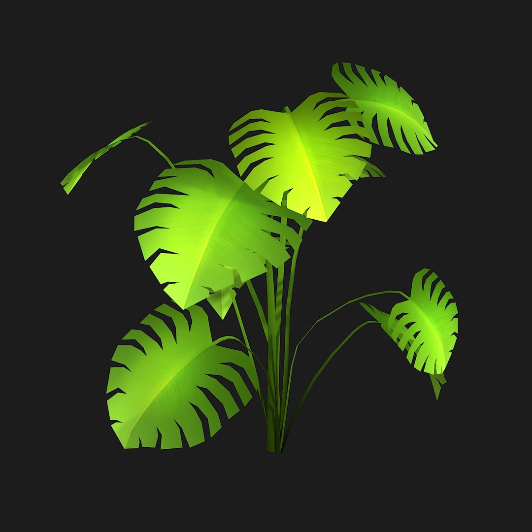 3D Stylized Bush Model - TurboSquid 1621117