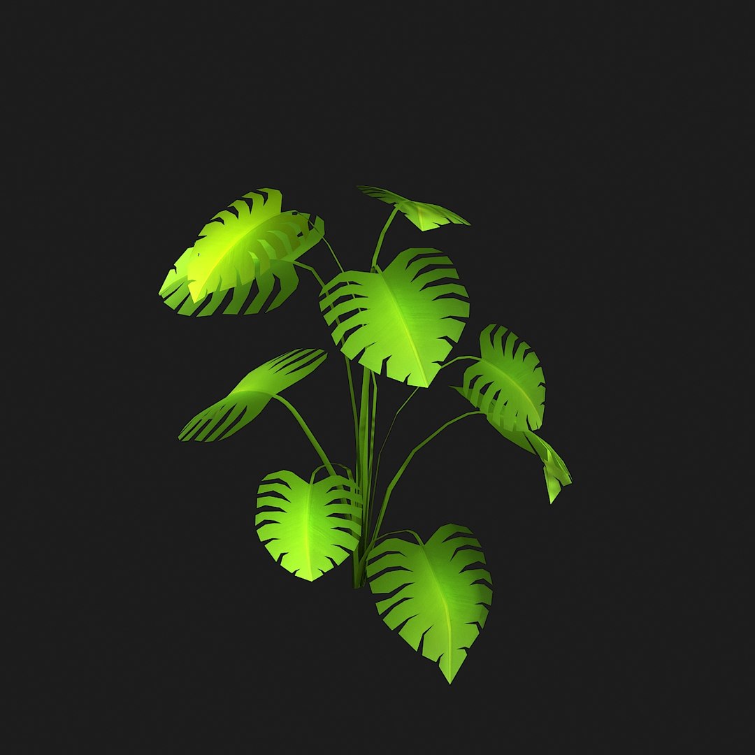 3D Stylized Bush Model - TurboSquid 1621117