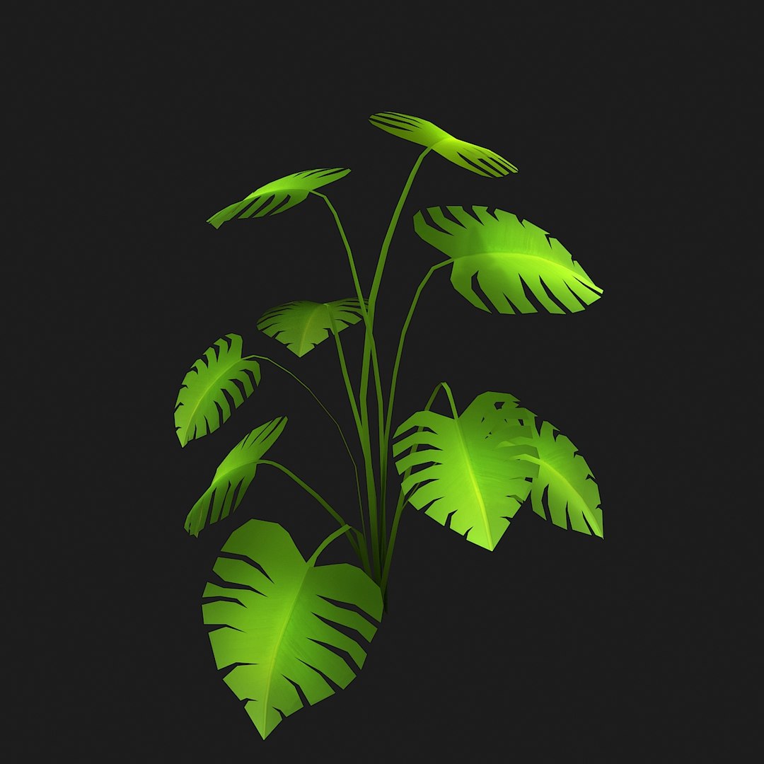 3D Stylized Bush Model - TurboSquid 1621117