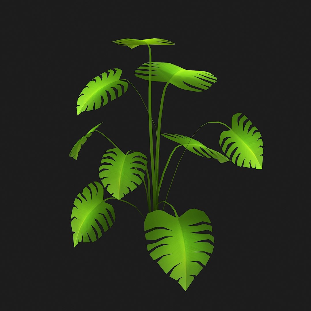 3D Stylized Bush Model - TurboSquid 1621117