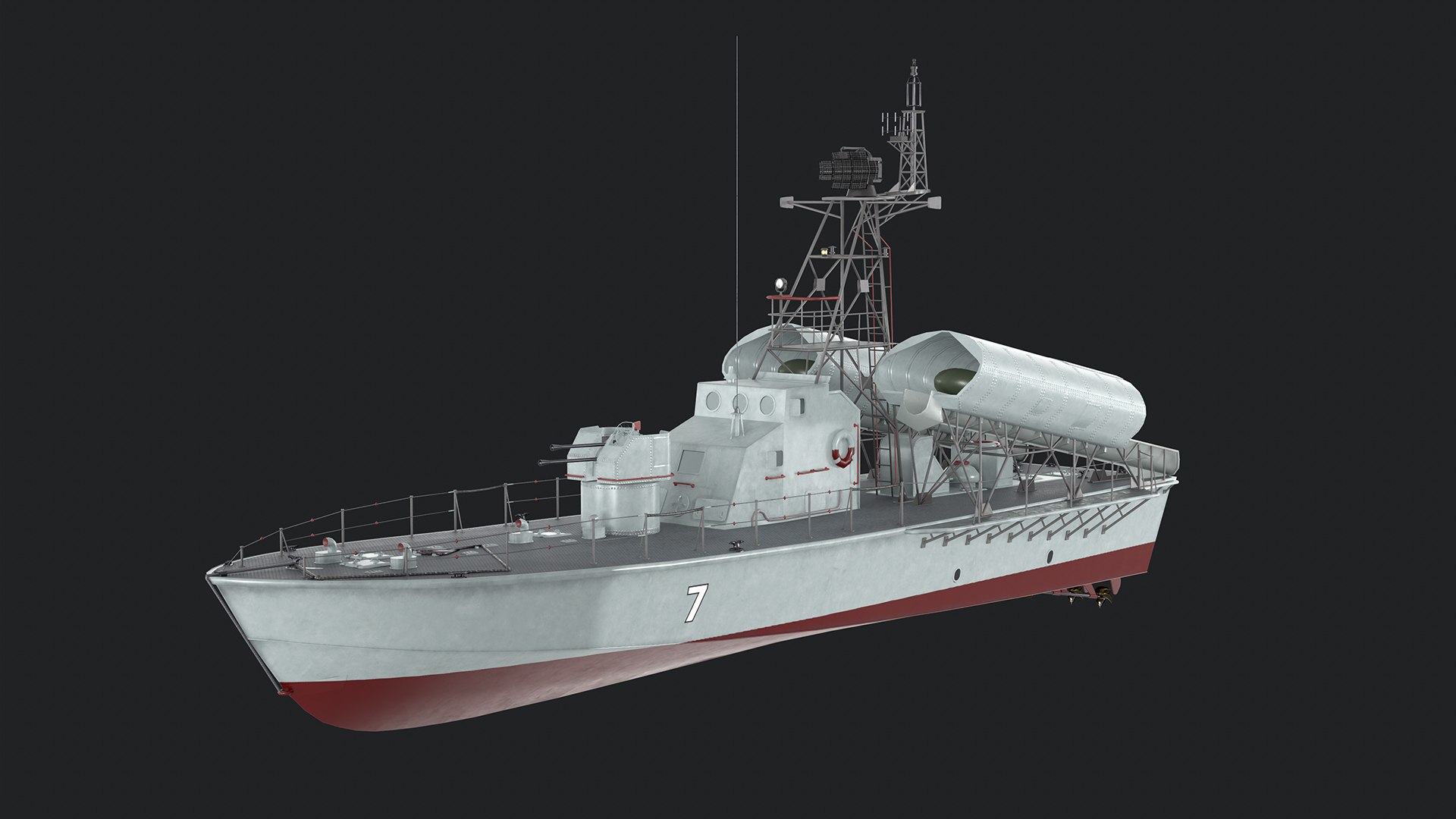 3D Rocket Boat 183 R Mosquito - TurboSquid 2003960