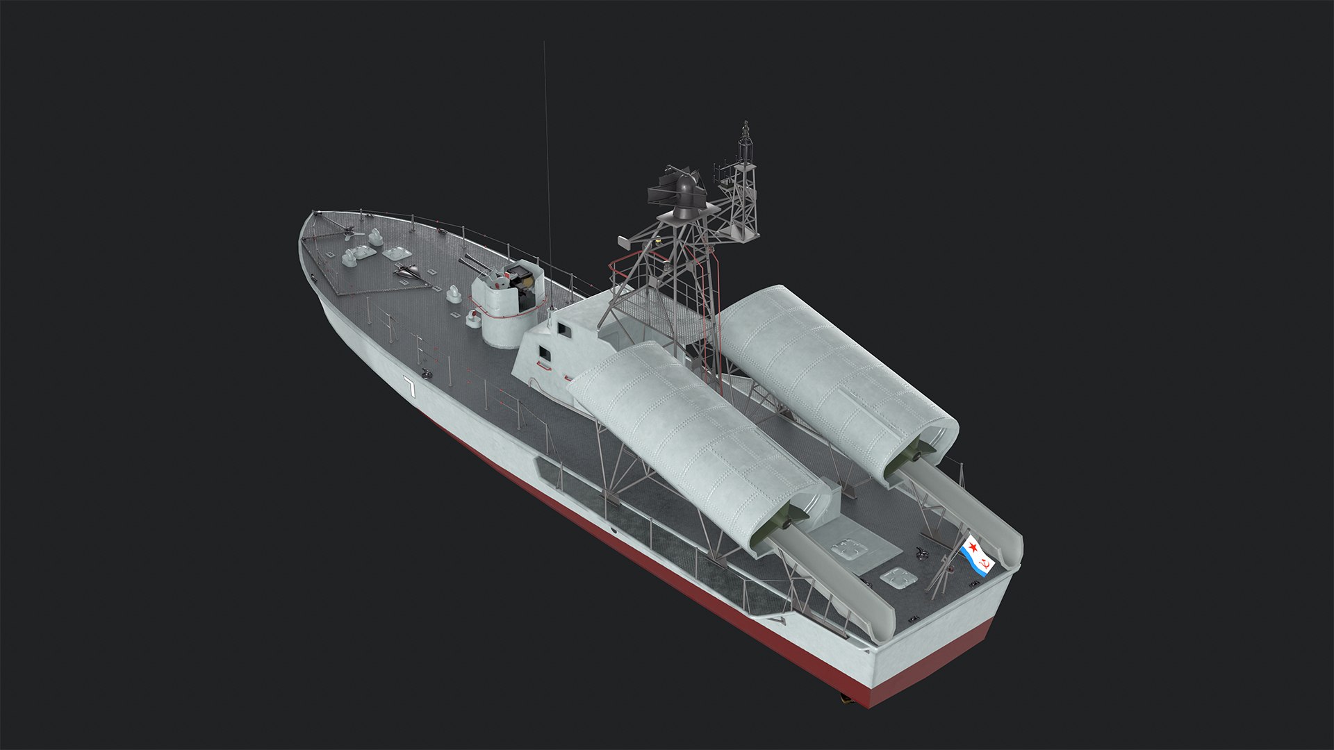 3D Rocket Boat 183 R Mosquito - TurboSquid 2003960