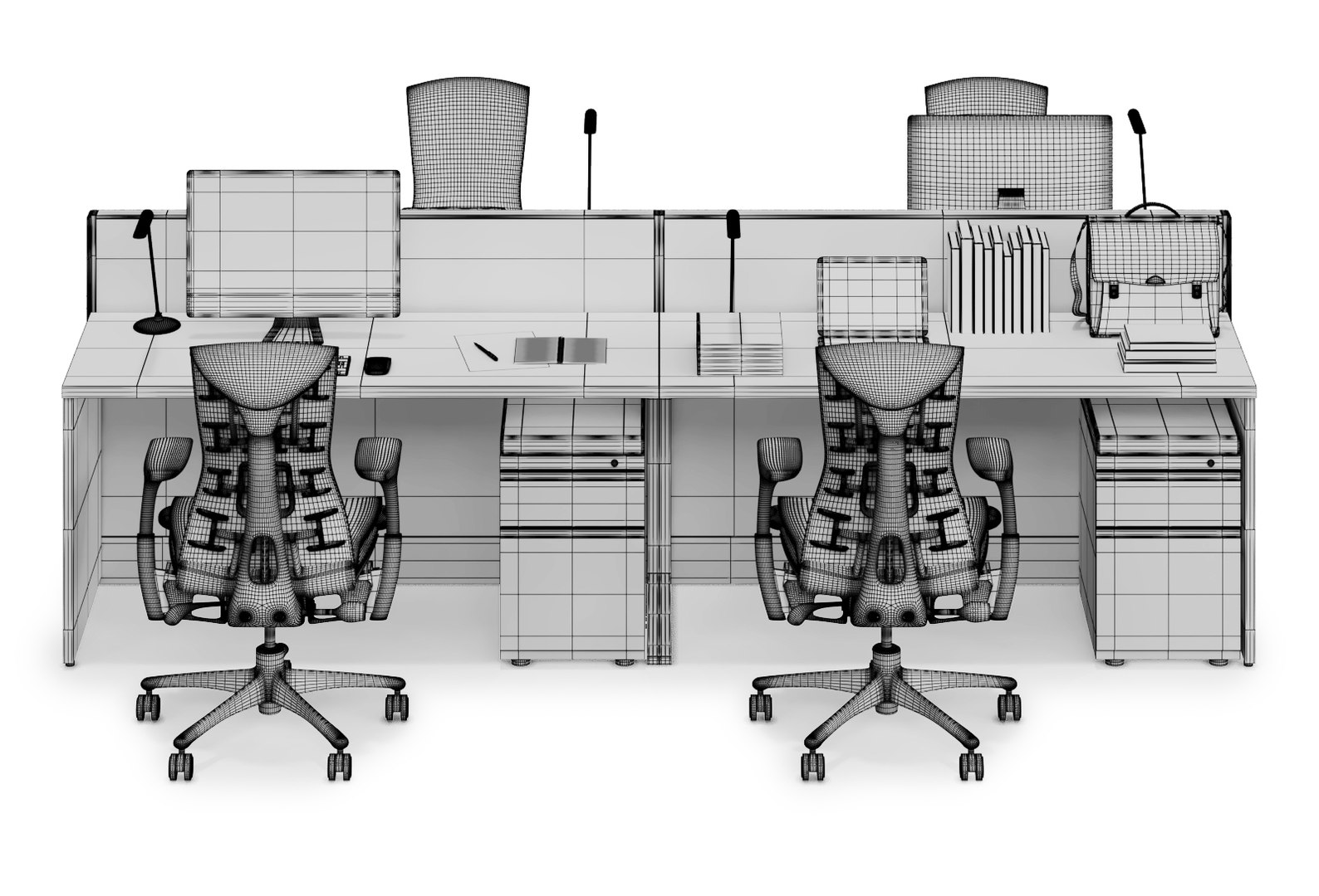 Herman Miller Action 3D Model - TurboSquid 1486700