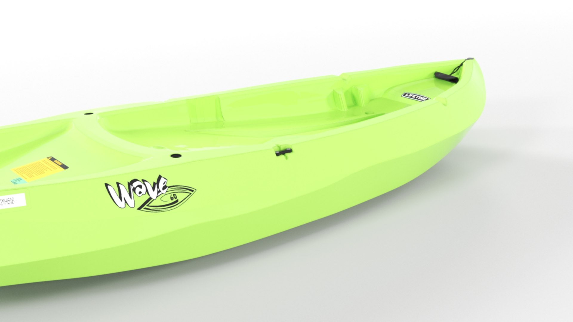 Lifetime Youth Wave Kayak 3D Model - TurboSquid 2228573