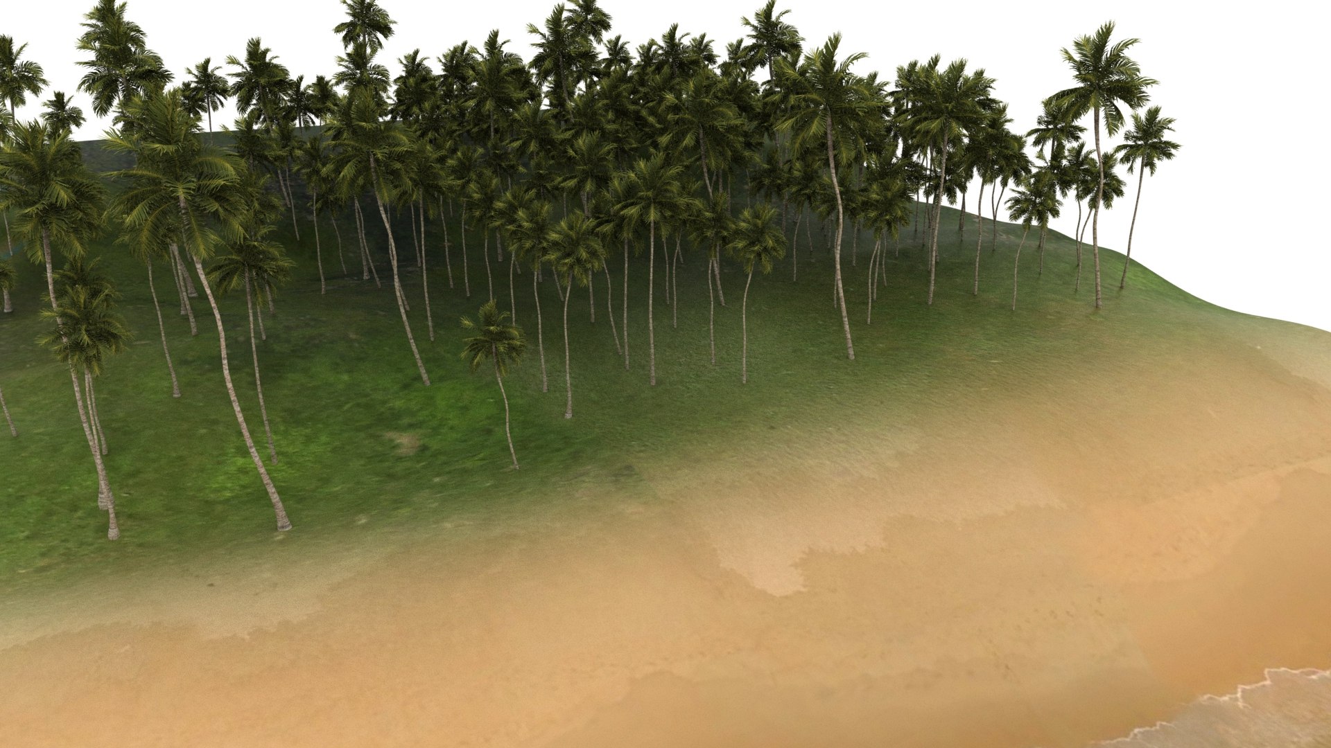 Terrain Sea 3D Model - TurboSquid 1979396