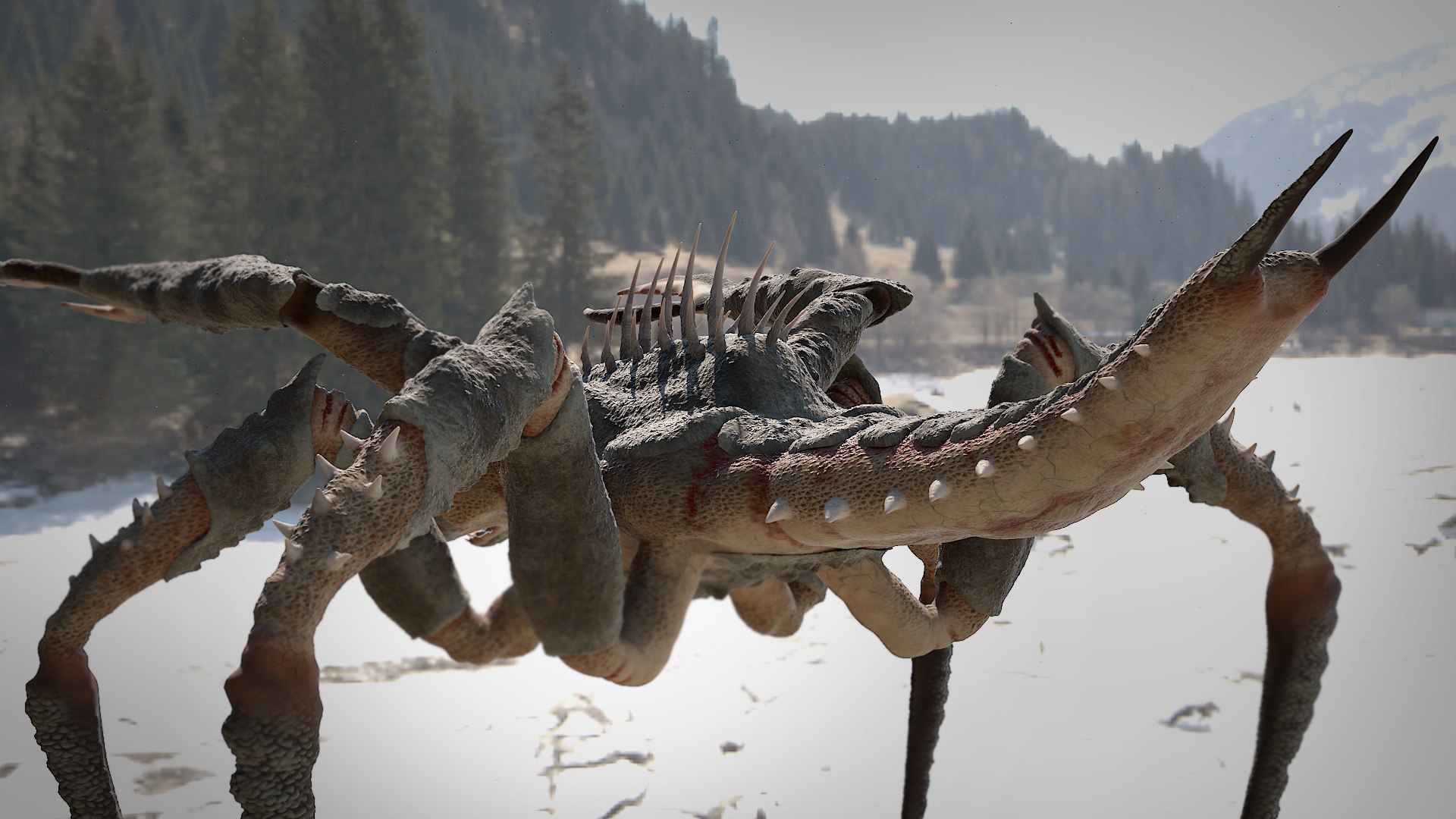 Arachnid Monster 3D Model - TurboSquid 1983244