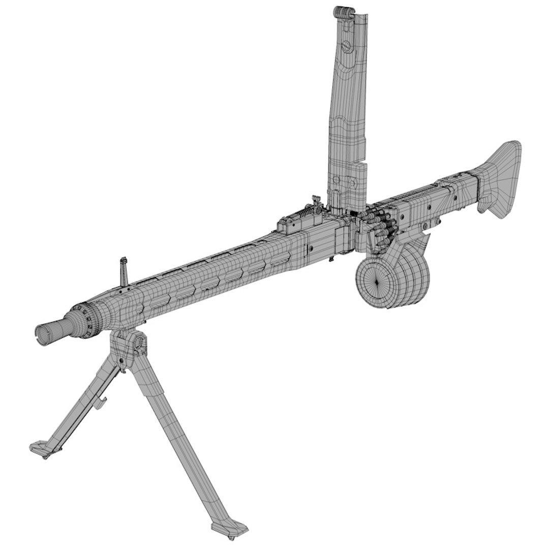 3d german 3 7 62x51mm model