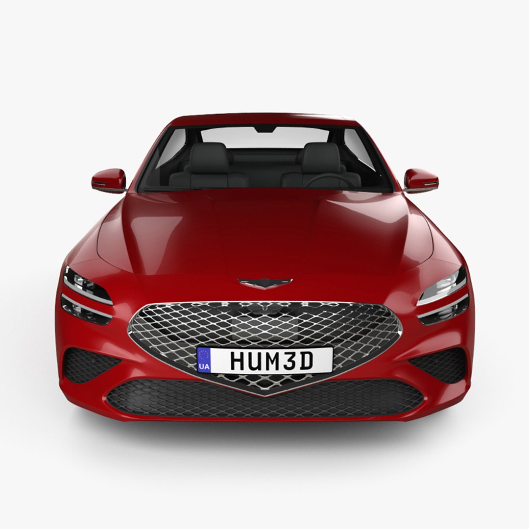 Genesis G70 G 3D Model - TurboSquid 1689700