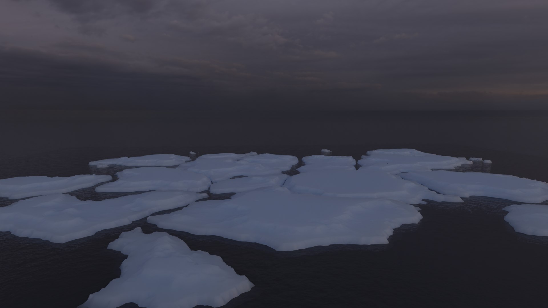 3D Model Realistic Iceberg Model - TurboSquid 2317012