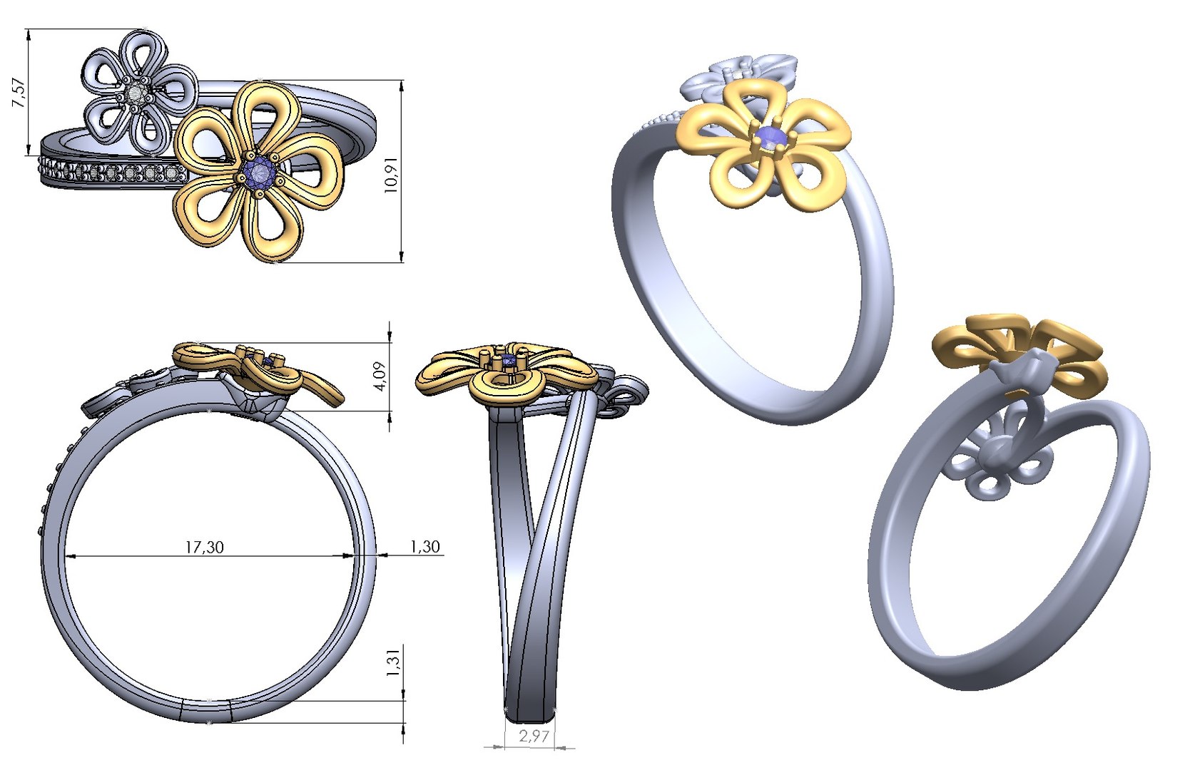 3D model ring - TurboSquid 1187957