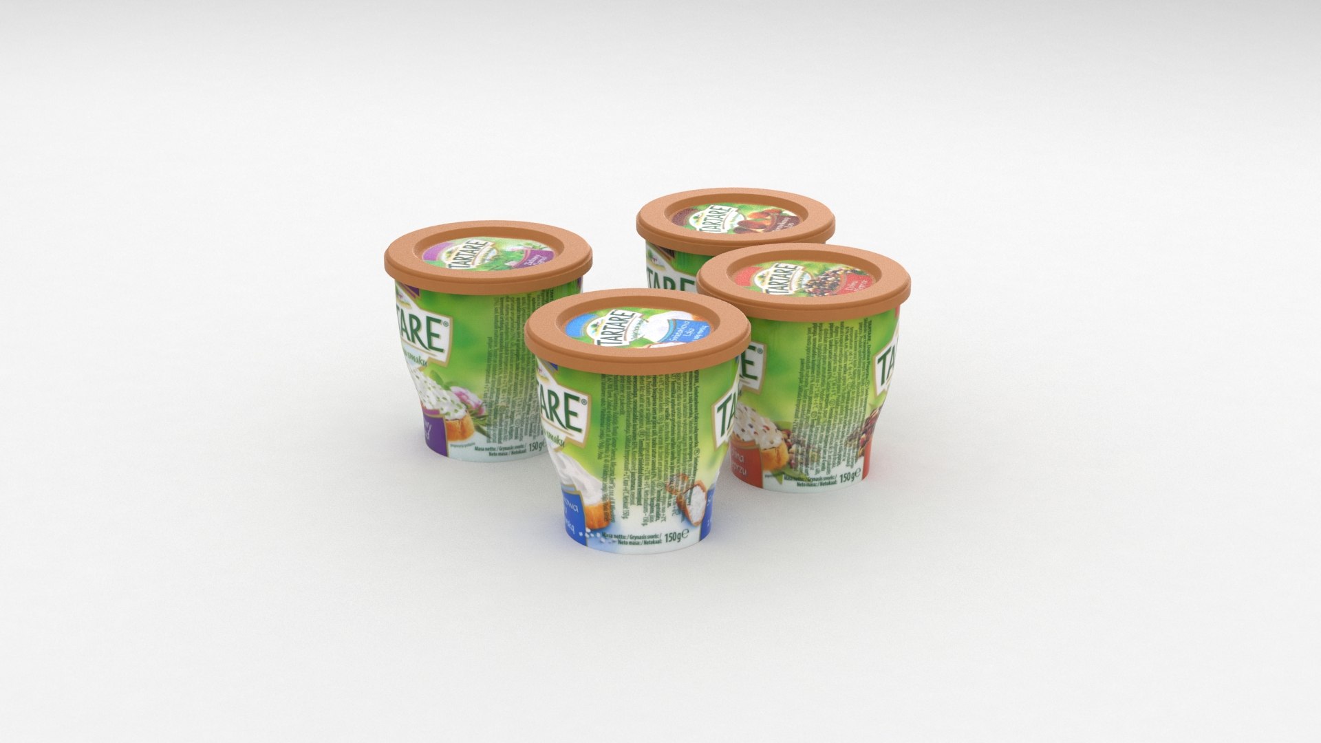 Cheese Spread 3D - TurboSquid 1344808