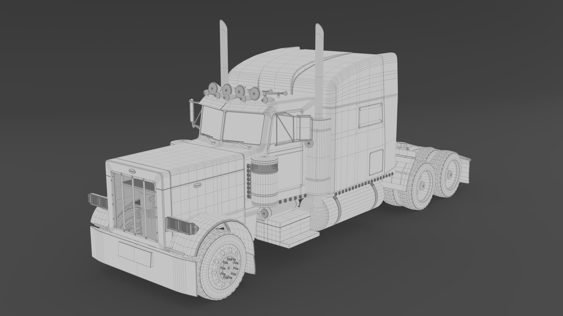 Peterbilt-379 3D Model - TurboSquid 1926832