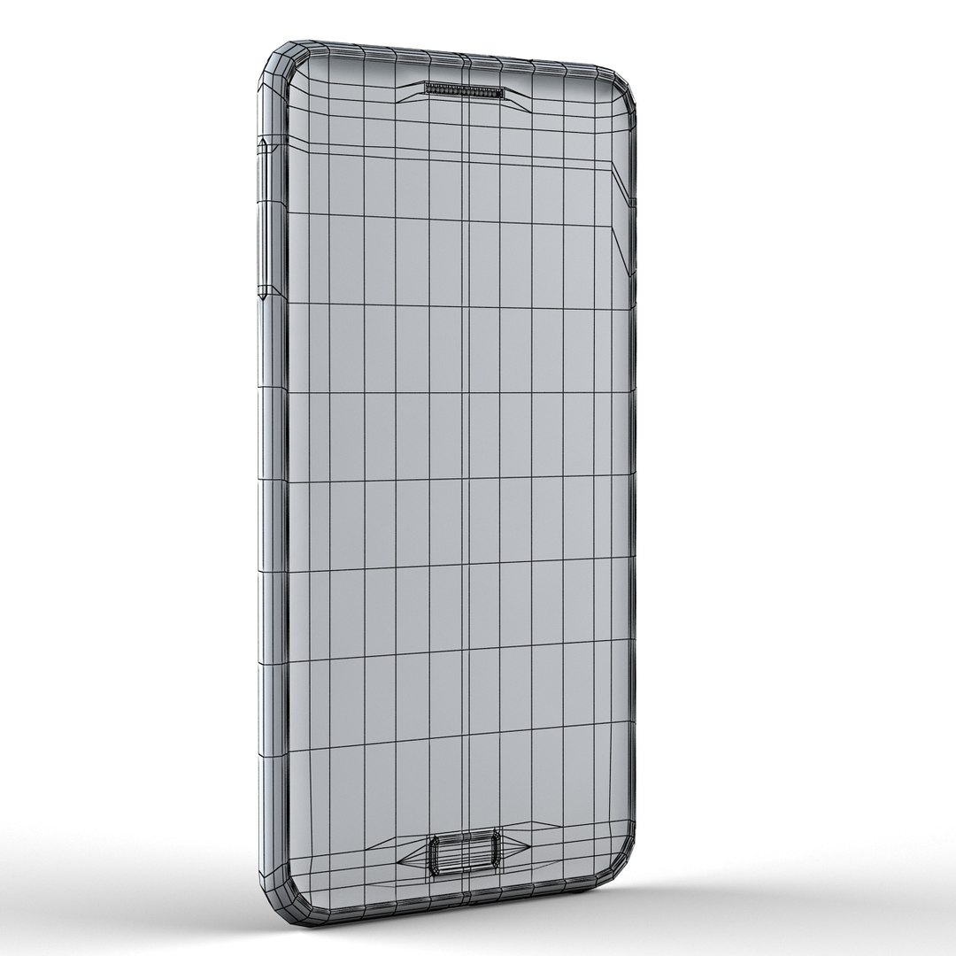 Samsung Galaxy Note Gt-n7000 3d Model