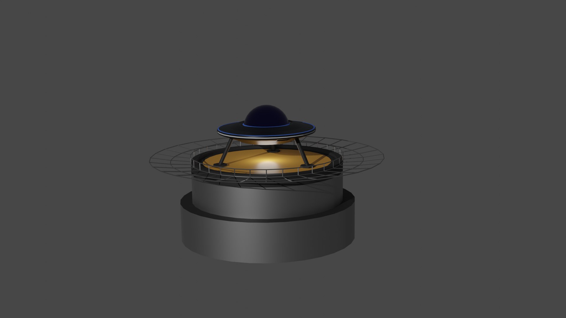 UFO Model - TurboSquid 2061307