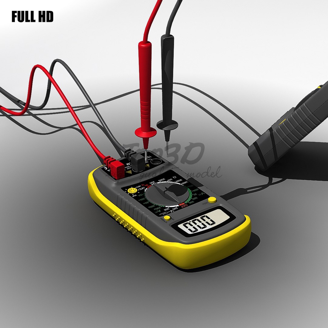 3d digital multimeter model