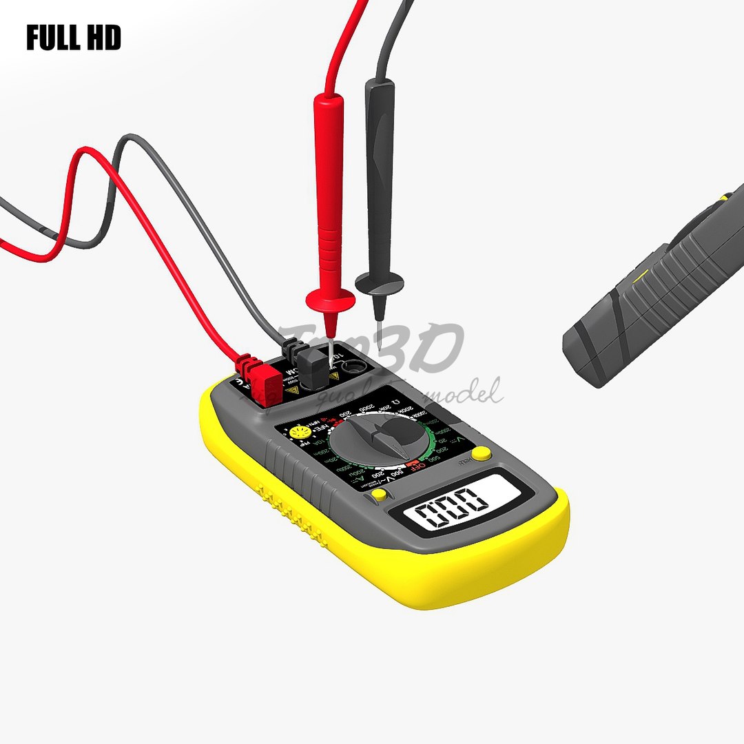 3d digital multimeter model