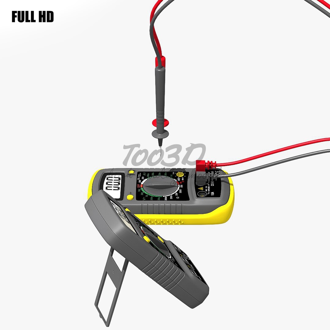 3d digital multimeter model
