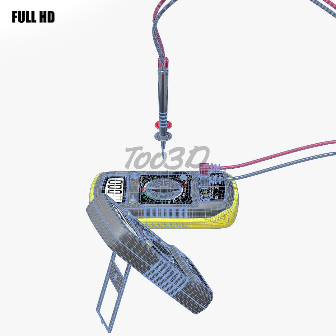 3d digital multimeter model