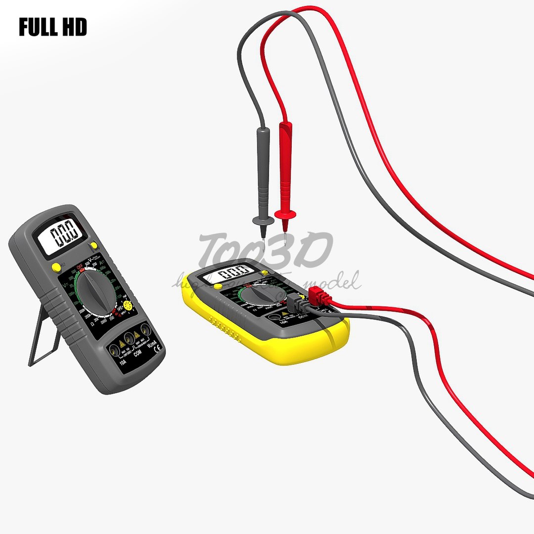 3d digital multimeter model