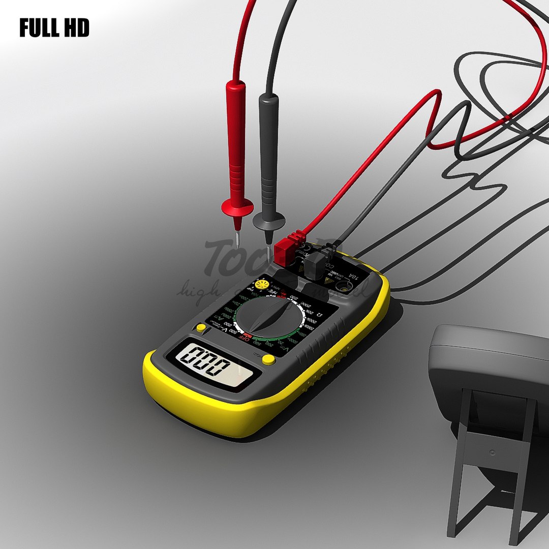 3d digital multimeter model