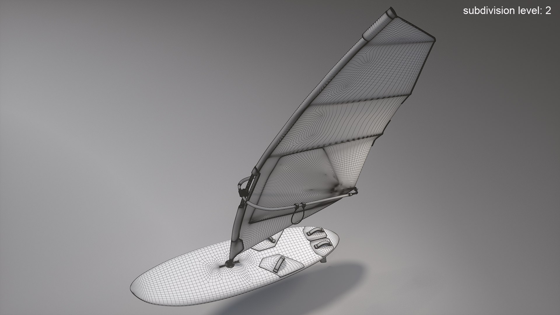 Windsurf Animated HQ 3D Model - TurboSquid 2082729
