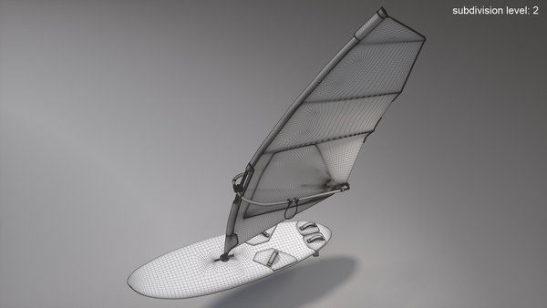 modelo 3d Windsurf Animated HQ - TurboSquid 2082729