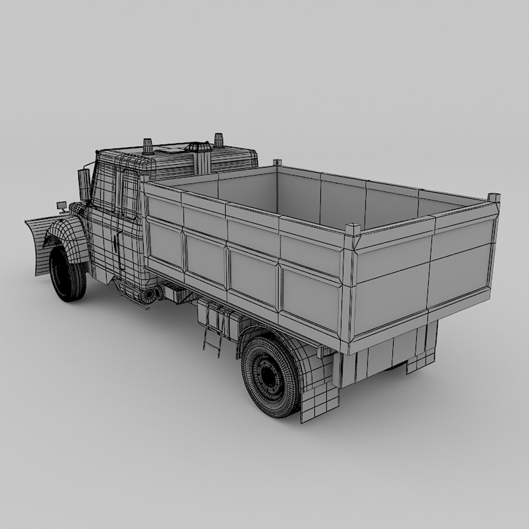 3d Model Of Snow Removal Machine