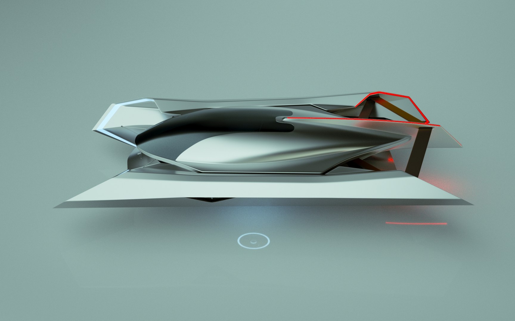 Hover Car 3d Model