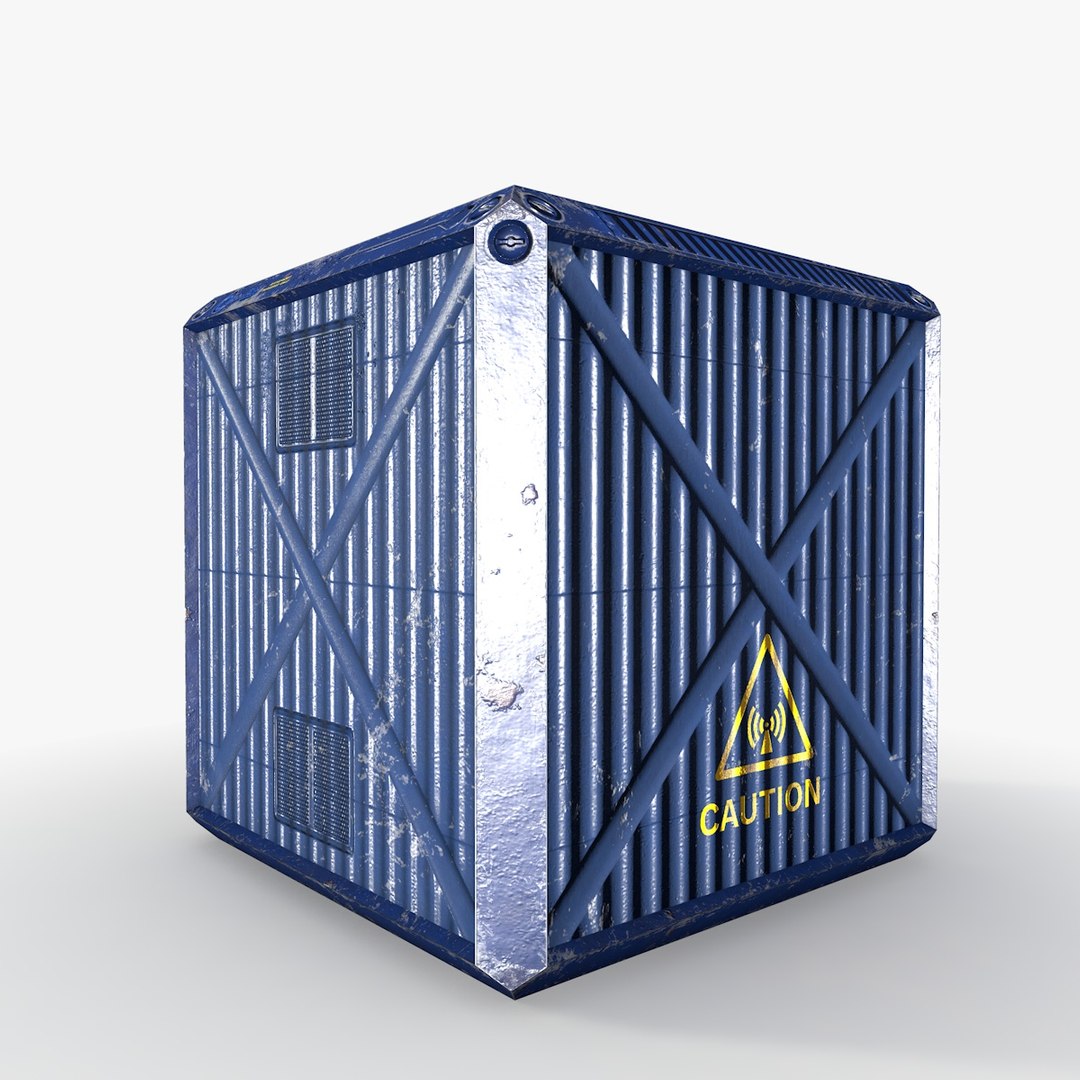 3D Container Boxes Model - TurboSquid 1275842