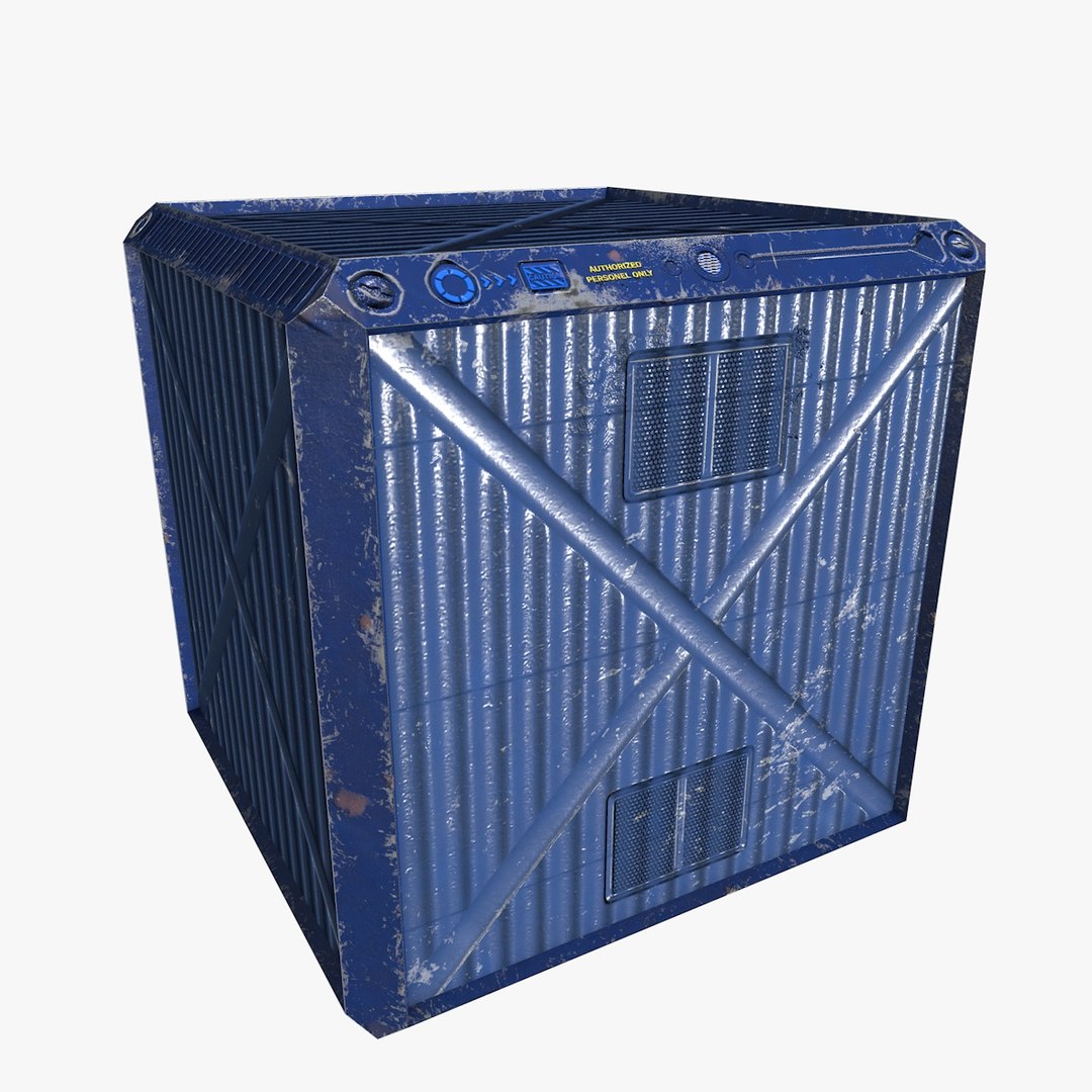 3D Container Boxes Model - TurboSquid 1275842