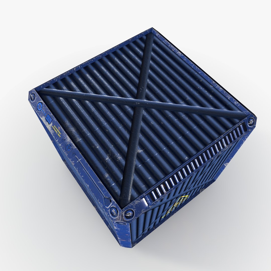 3D Container Boxes Model - TurboSquid 1275842