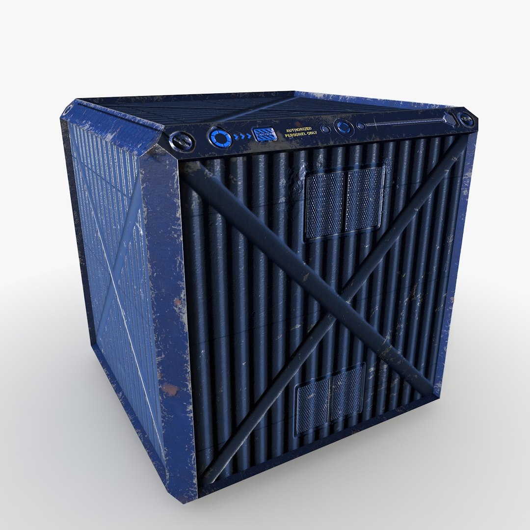 3D Container Boxes Model - TurboSquid 1275842