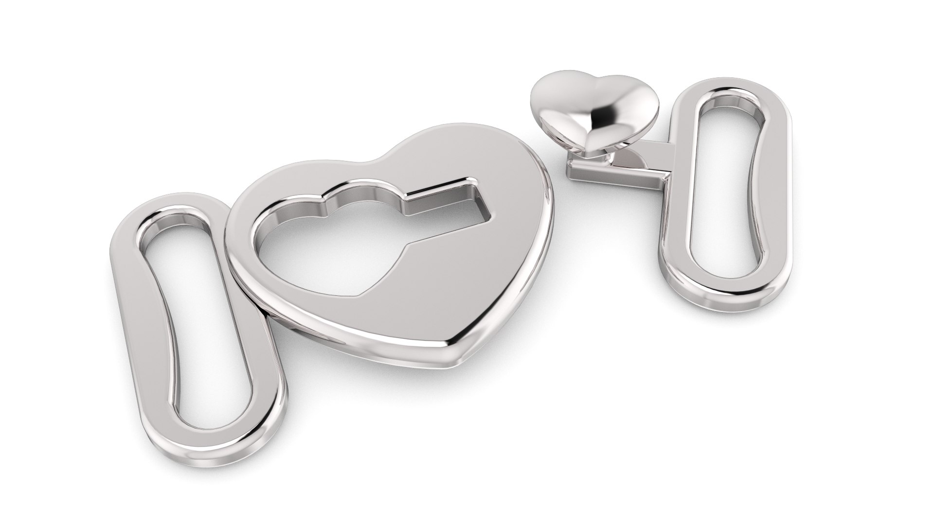 3D Snap And Click Fastener - TurboSquid 1950788