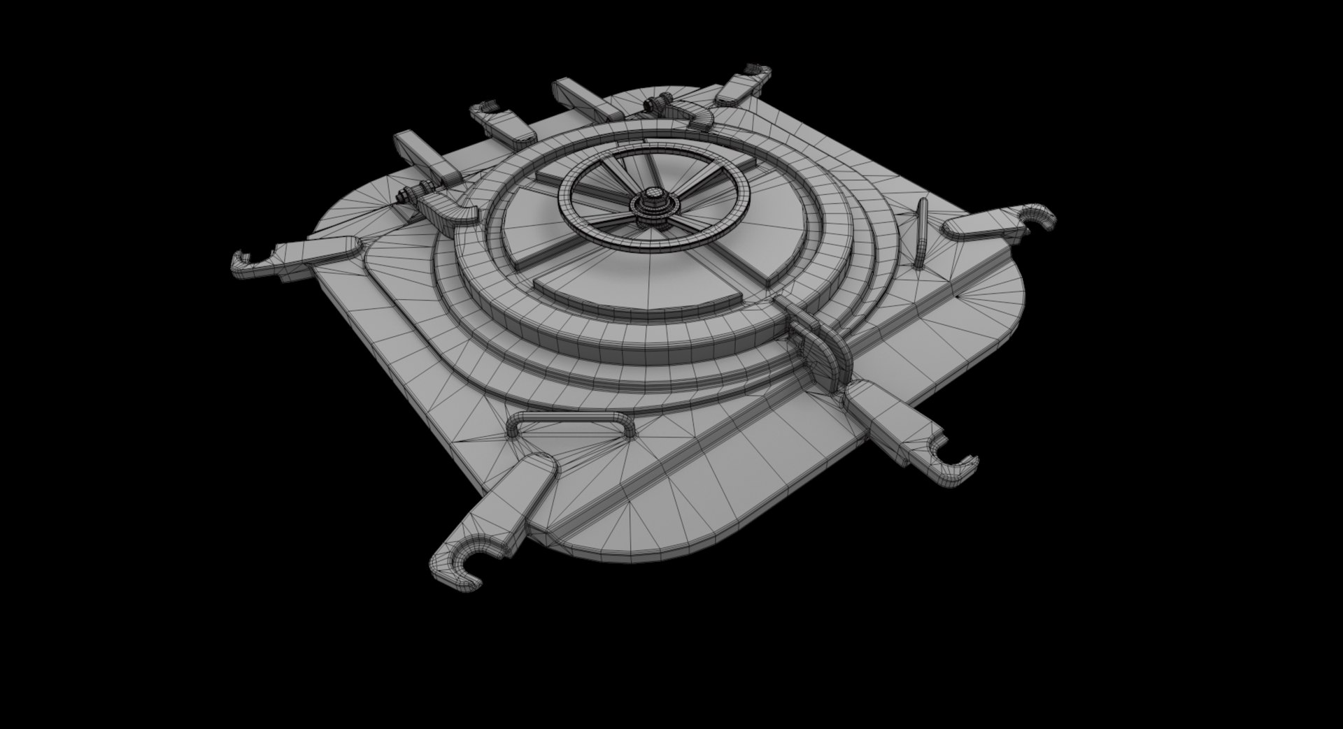 Ship Hatch 3D - TurboSquid 2300394