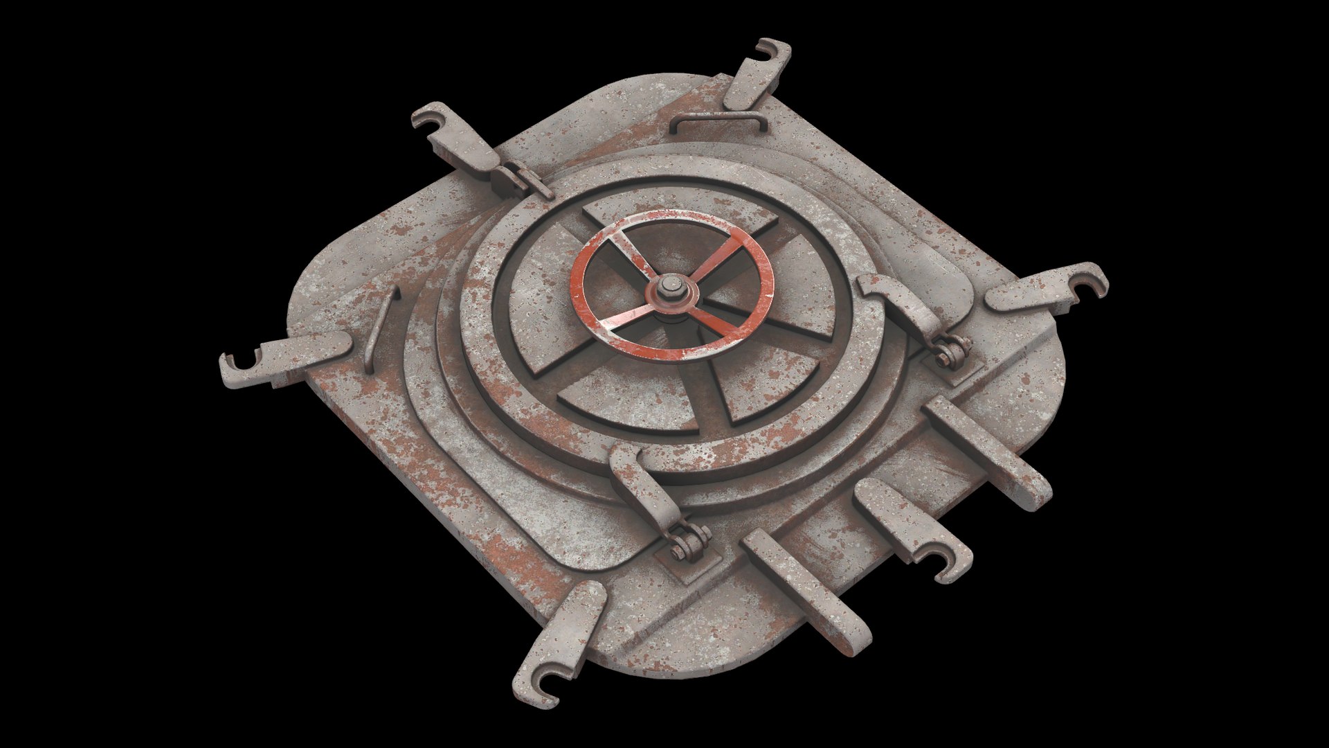 Ship Hatch 3D - TurboSquid 2300394