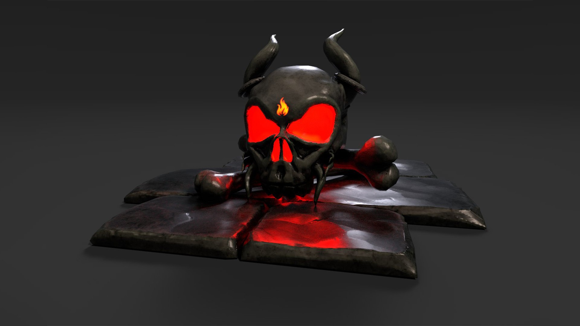 Stylized Skull 3D Model - TurboSquid 2057480