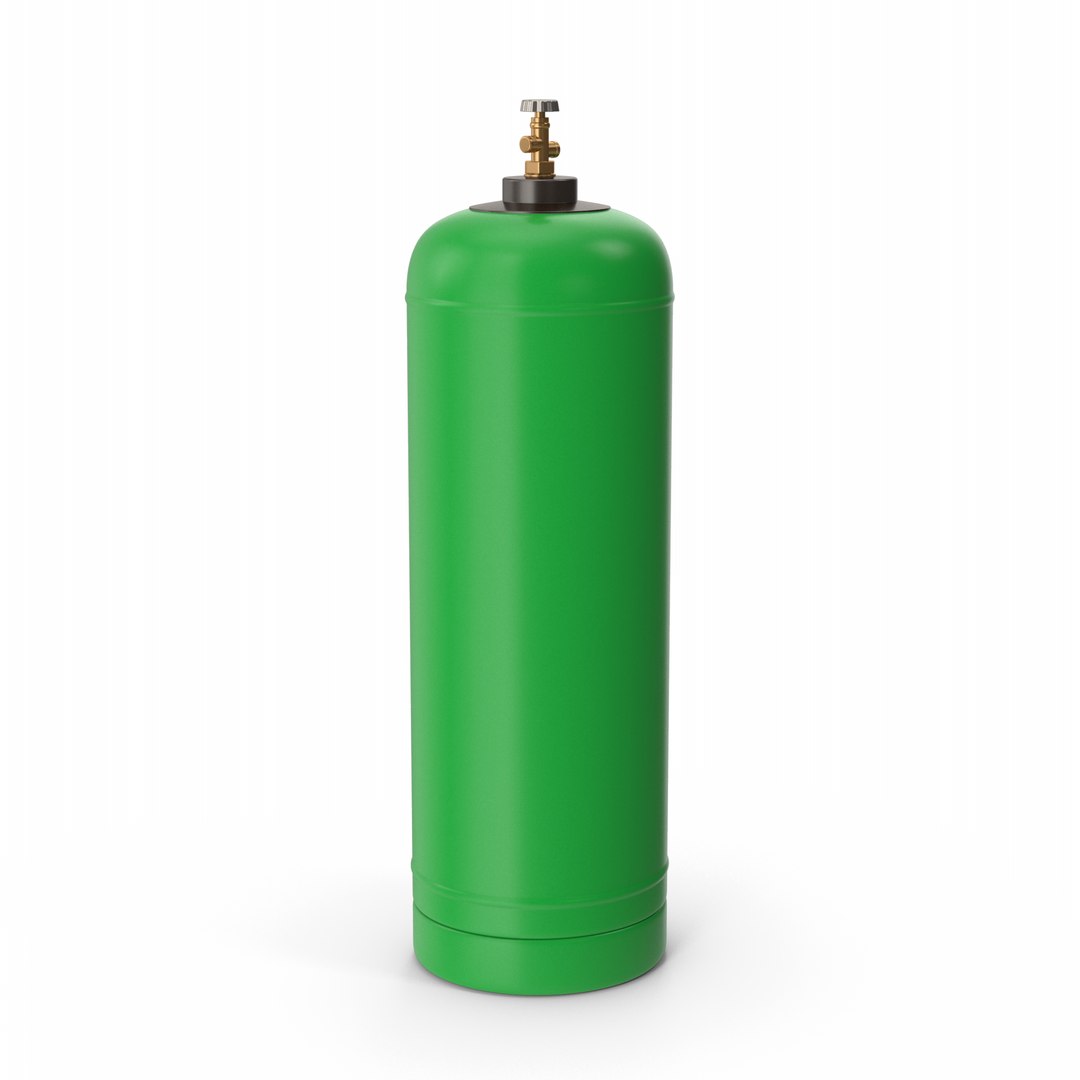 3D Gas Tank Green - TurboSquid 2344144