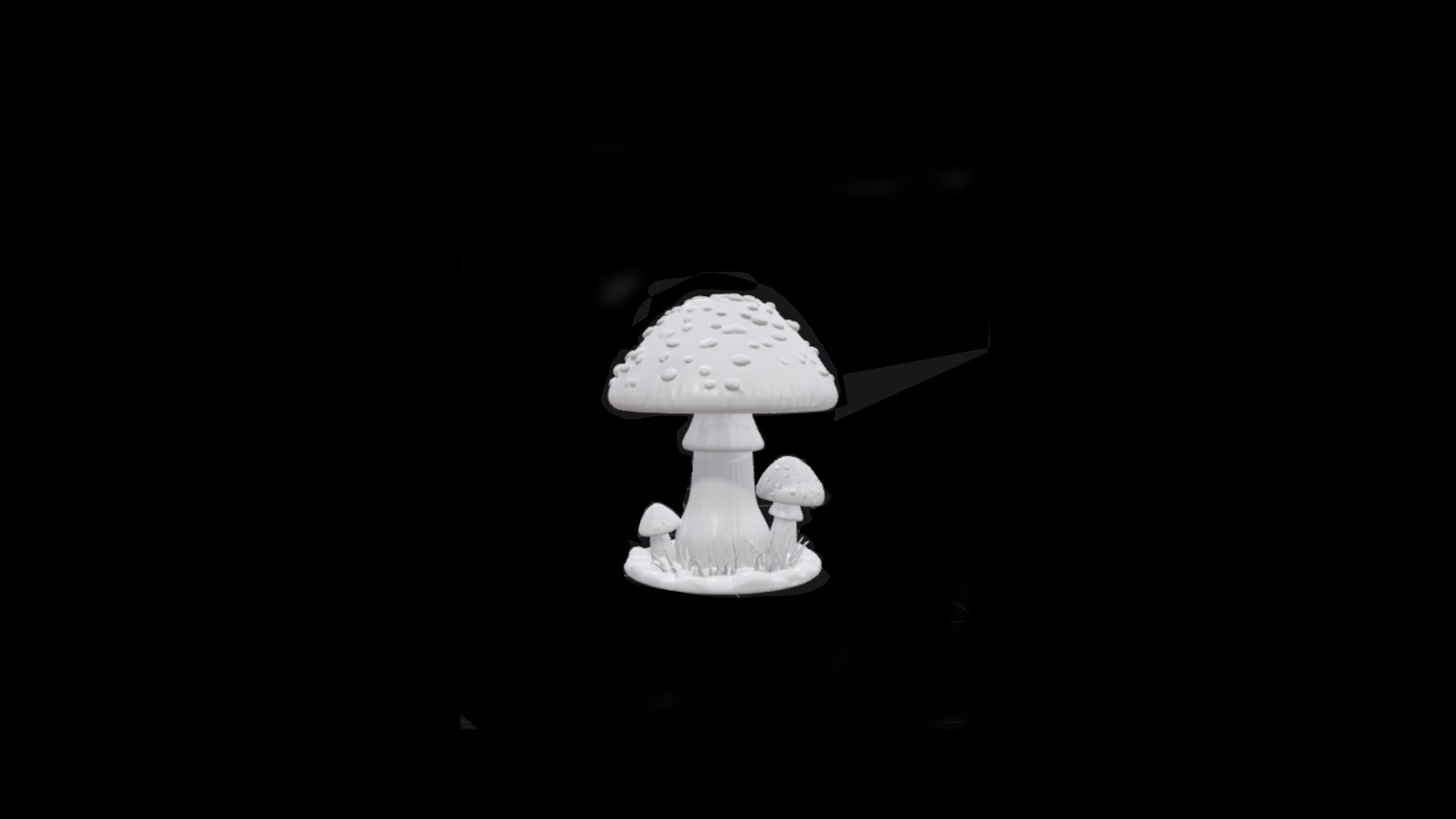 3D Printable Mushroom STL Files - Two Pack Digital Download For DIY ...