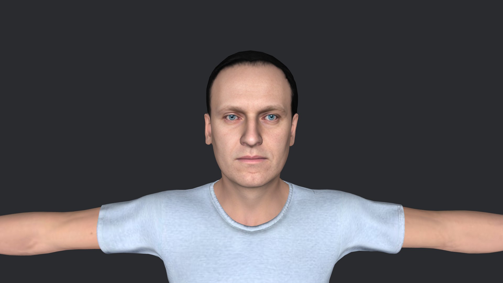 Alexey Navalny Hyper Realistic Full Body Fully Rigged 3D Character ...