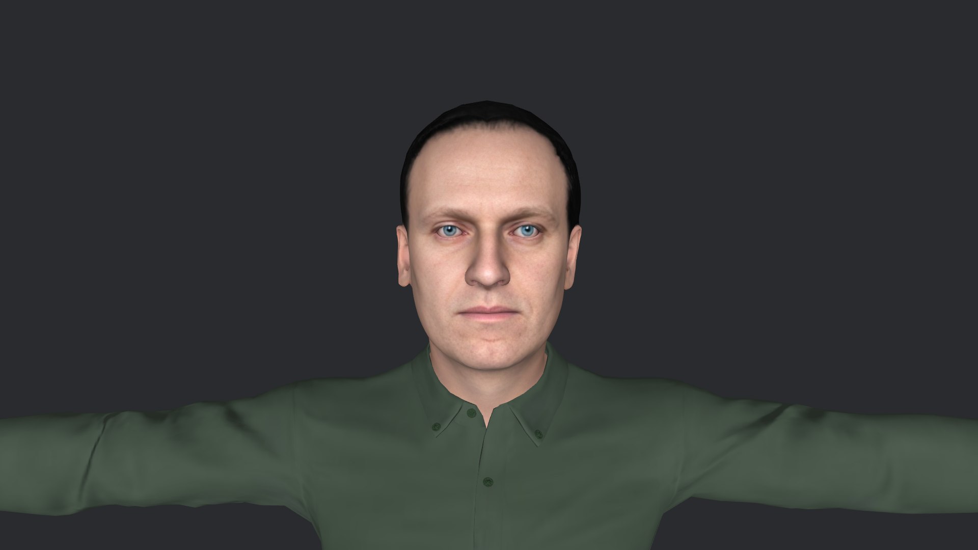 Alexey Navalny Hyper Realistic Full Body Fully Rigged 3D Character ...