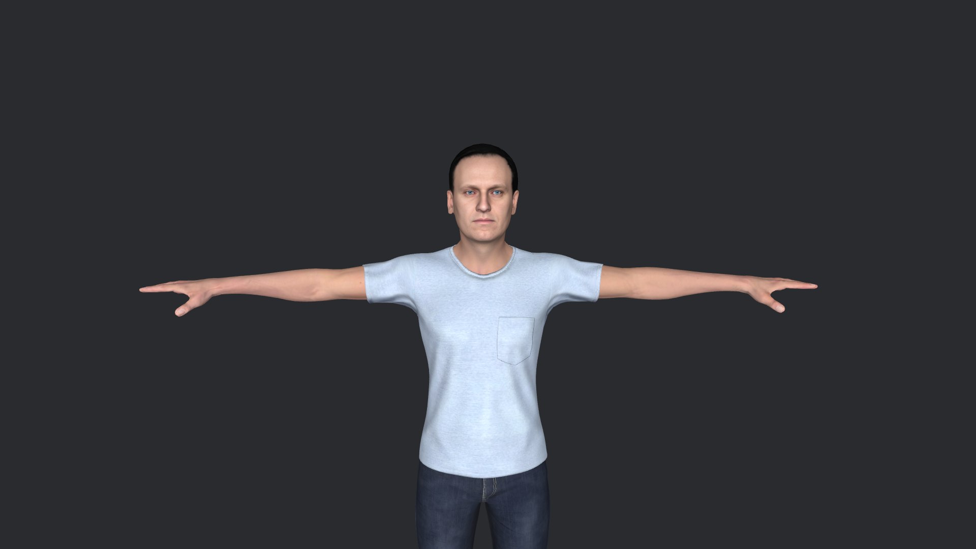 Alexey Navalny Hyper Realistic Full Body Fully Rigged 3D Character ...