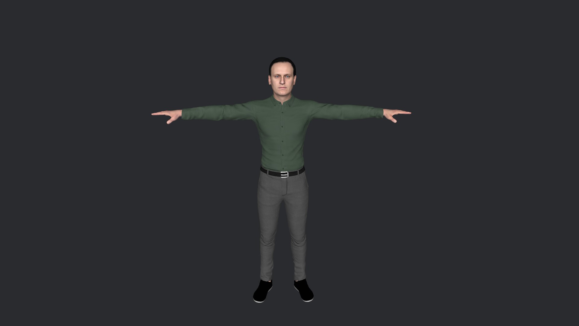 Alexey Navalny Hyper Realistic Full Body Fully Rigged 3D Character ...
