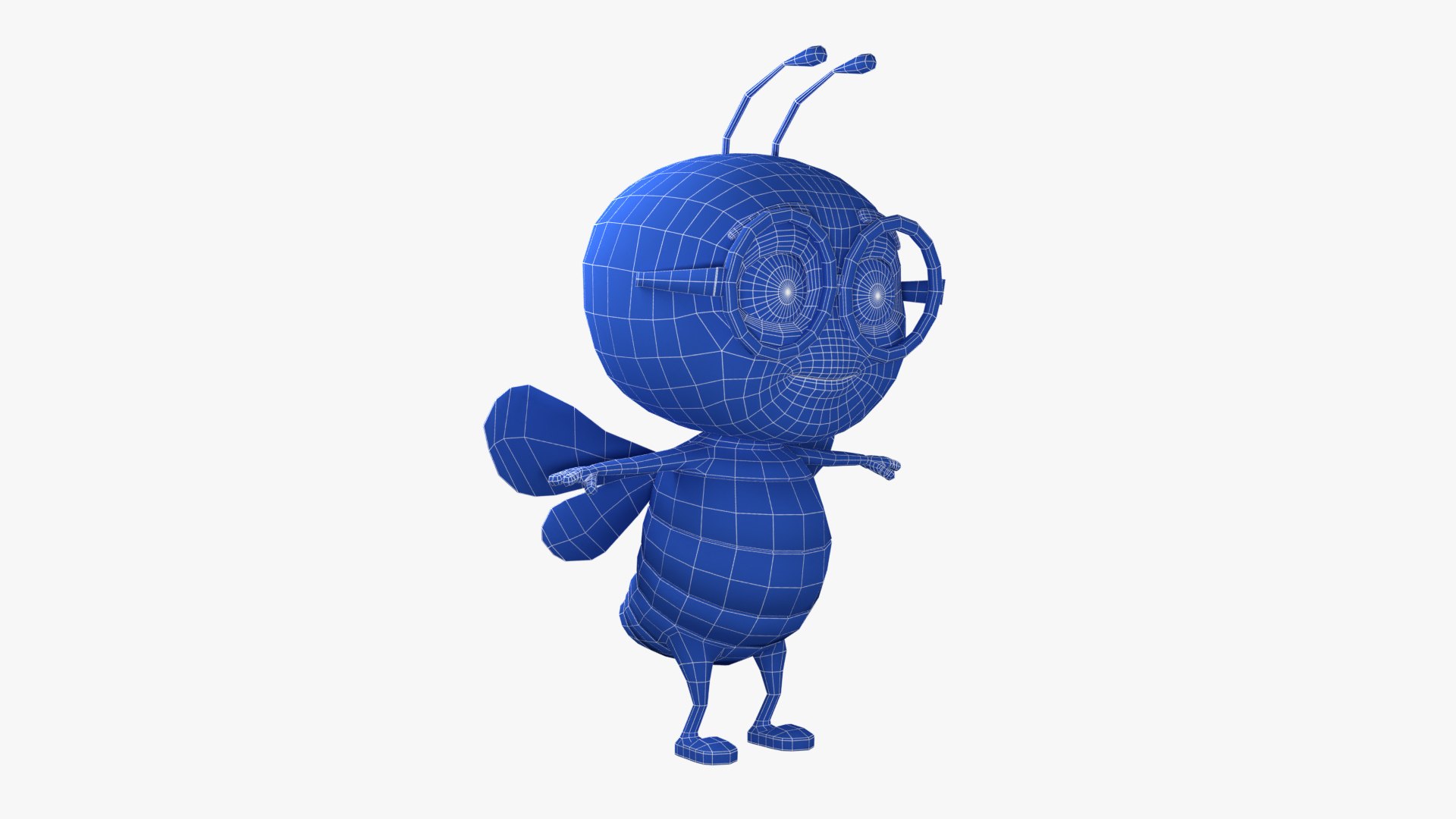Cartoon Bee 3D model - TurboSquid 2135812