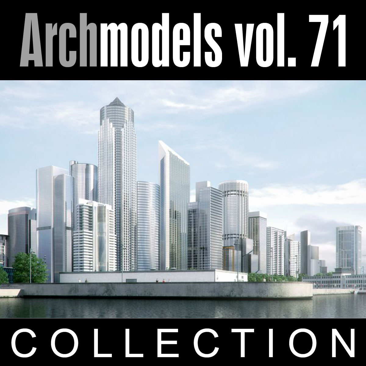 archmodels vol 71 skyscrapers 3d model