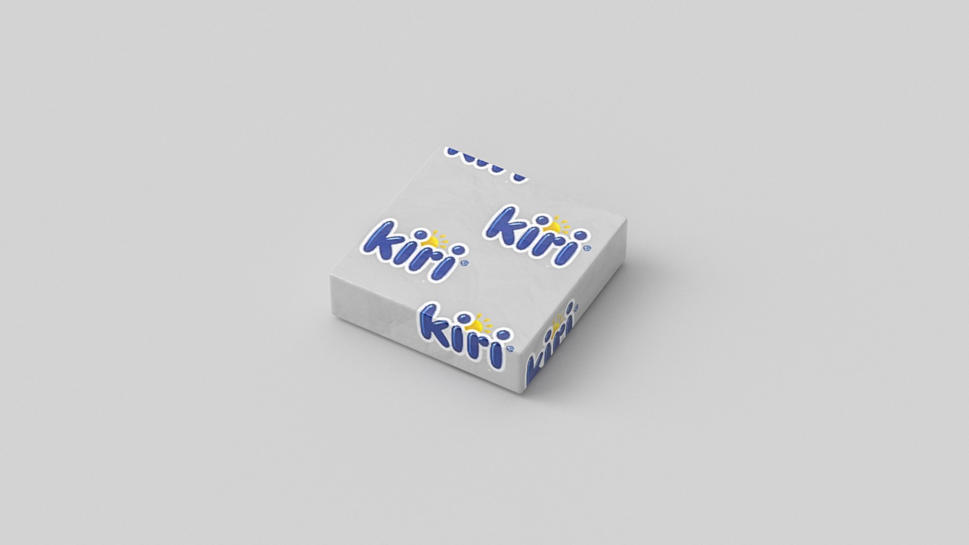 3D Kiri Cheese Model - TurboSquid 1660546
