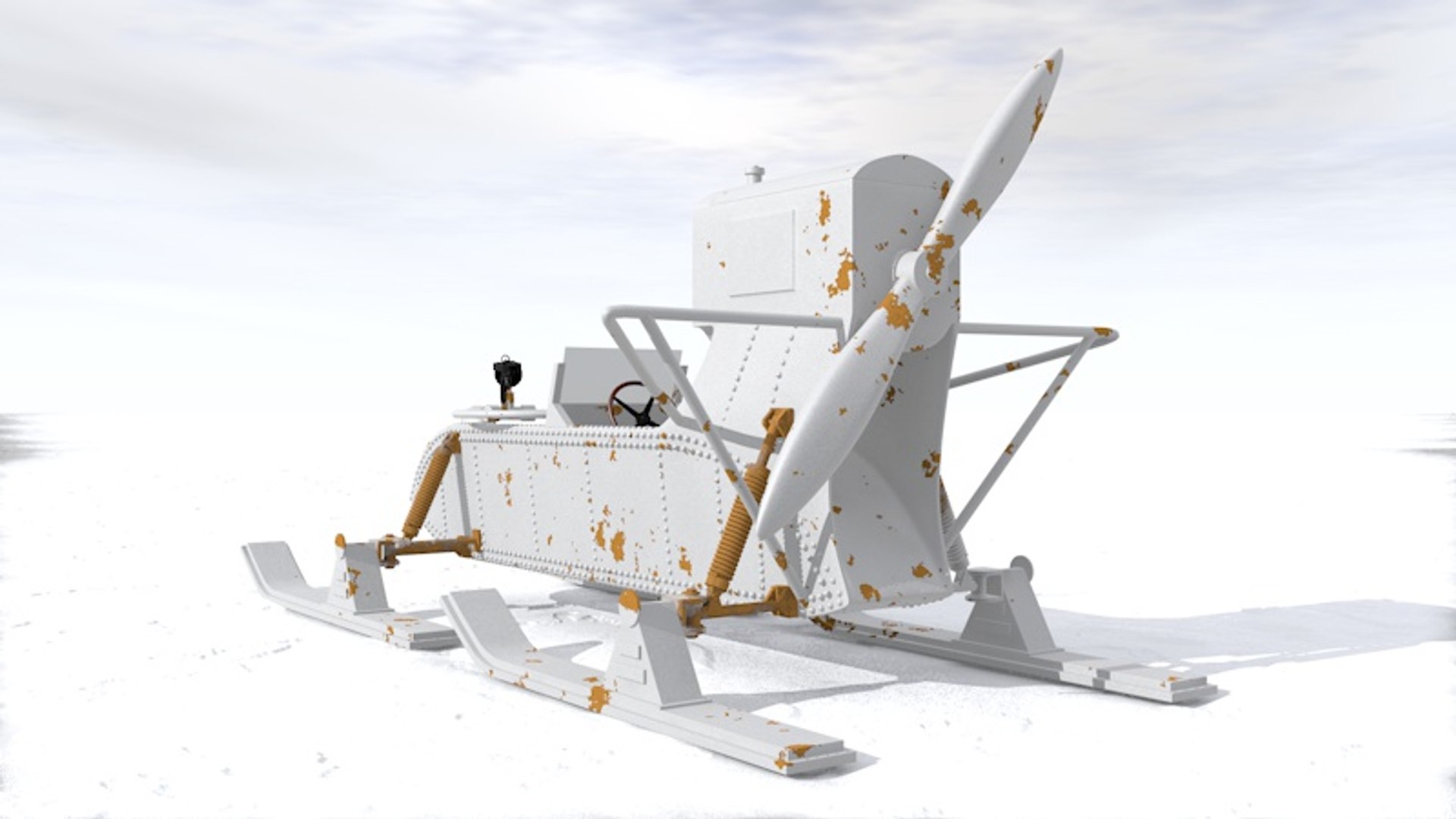 3d Model Sled